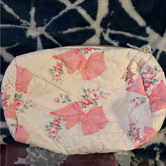LoveShackFancy | Bags | Love Shack Fancy Octavia Rosa Beaux Pouch ...